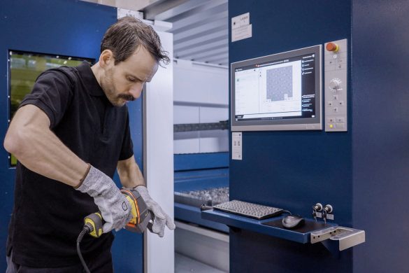 Trumpf introduces Oseon for material flow automation